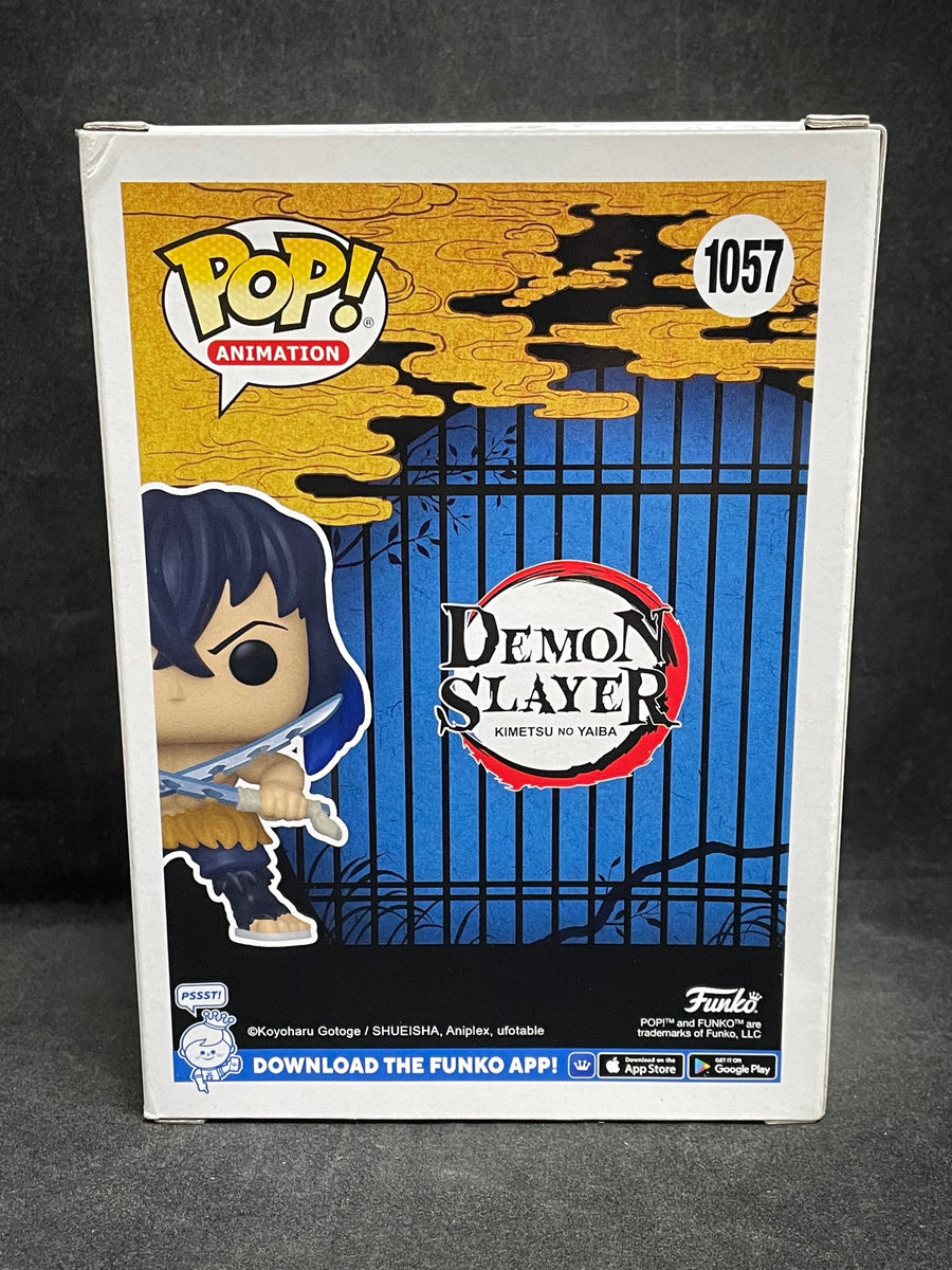 Funko Pop! Animation Demon Slayer #1057 Inosuke Hashibira Gamestop w ...