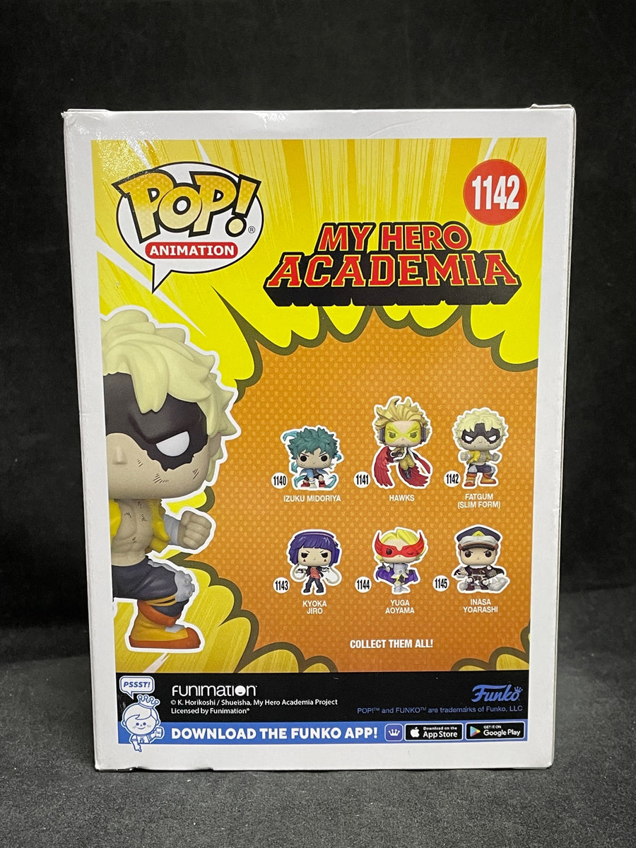 Funko Pop! Animation My Hero Academia #1142 Fatgum (Slim Form) w/ Prot ...