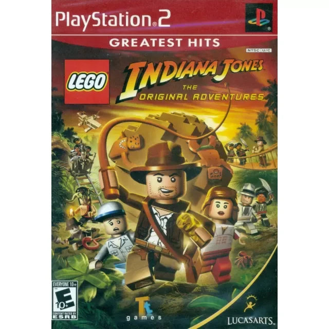 Lego Indiana Jones: The Original Adventures (Greatest Hits) (PS2 ...